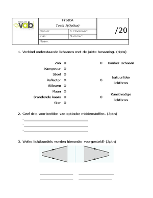 [Solved] hoe bereken je de massadichtheid - Fysica - Studocu