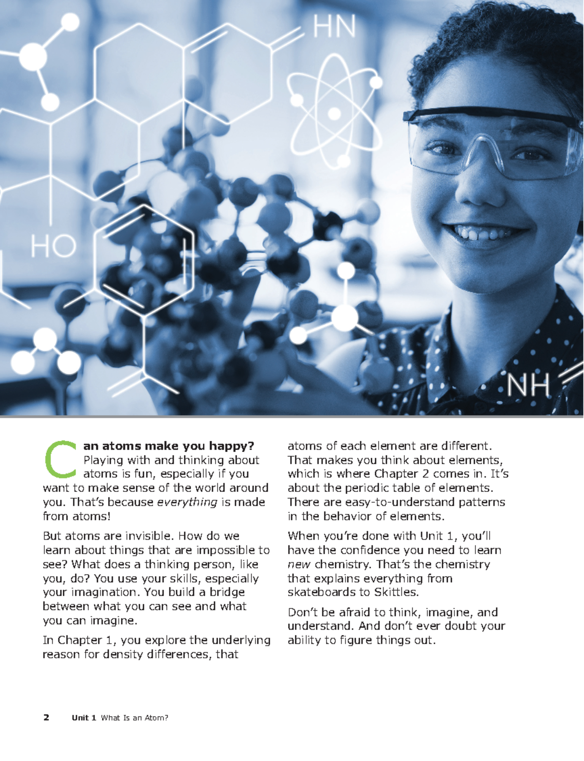01 NGSS Chemistry Chapter 1: Understanding Atoms and Density - Studocu