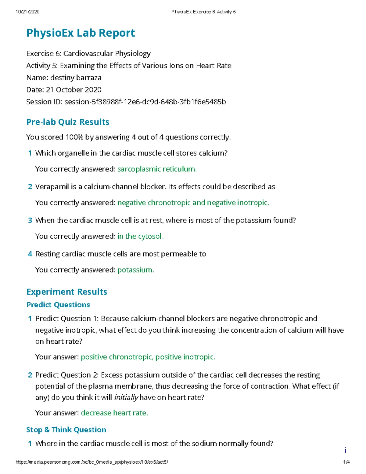 Physio Ex Exercise 5 Activity 1 Pearsoncmg Bc Bc 0media Ap Physioex
