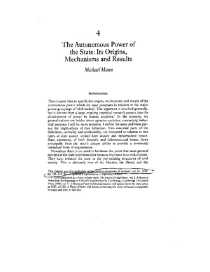 State Autonomy VS State Capacity - State autonomy and state capacity ...