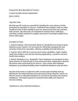 DAT 260 Module 5 Assignment Studocu - The Impact of Artificial ...