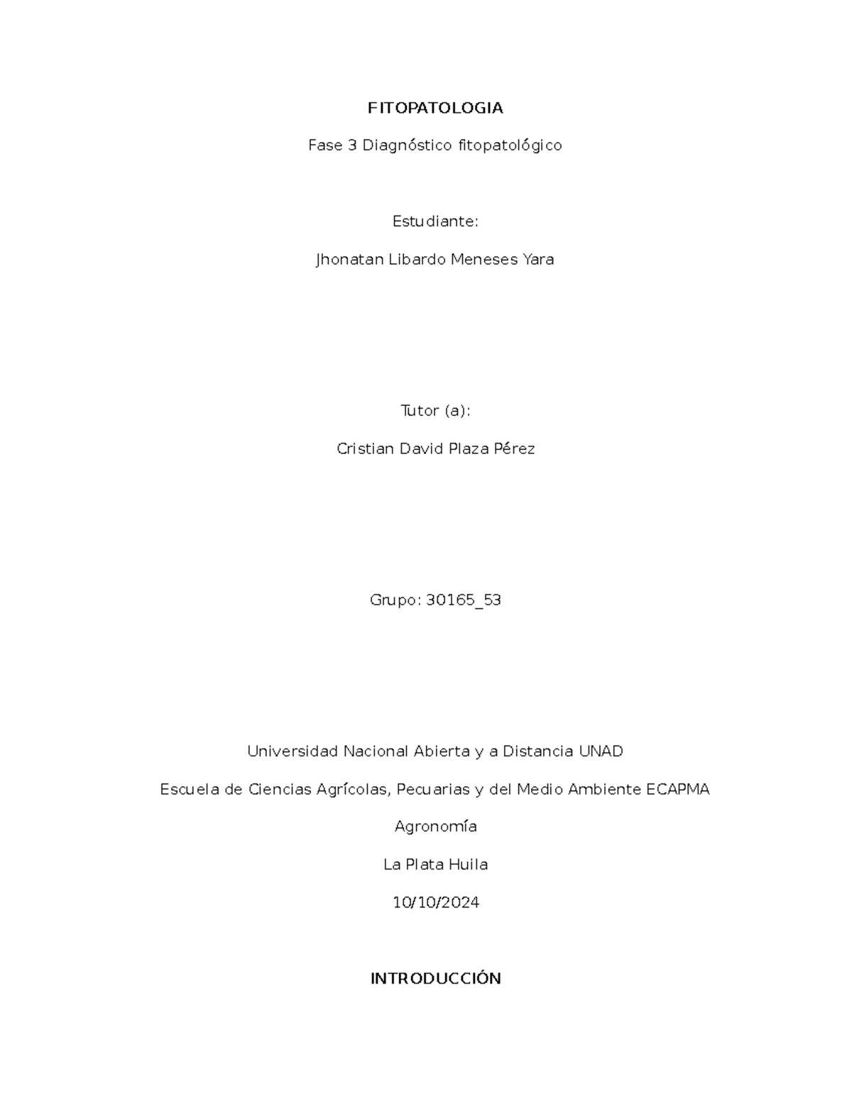 Fase 3 - Diagnóstico Fitopatológico de Coniferiporia weirii: Análisis y ...