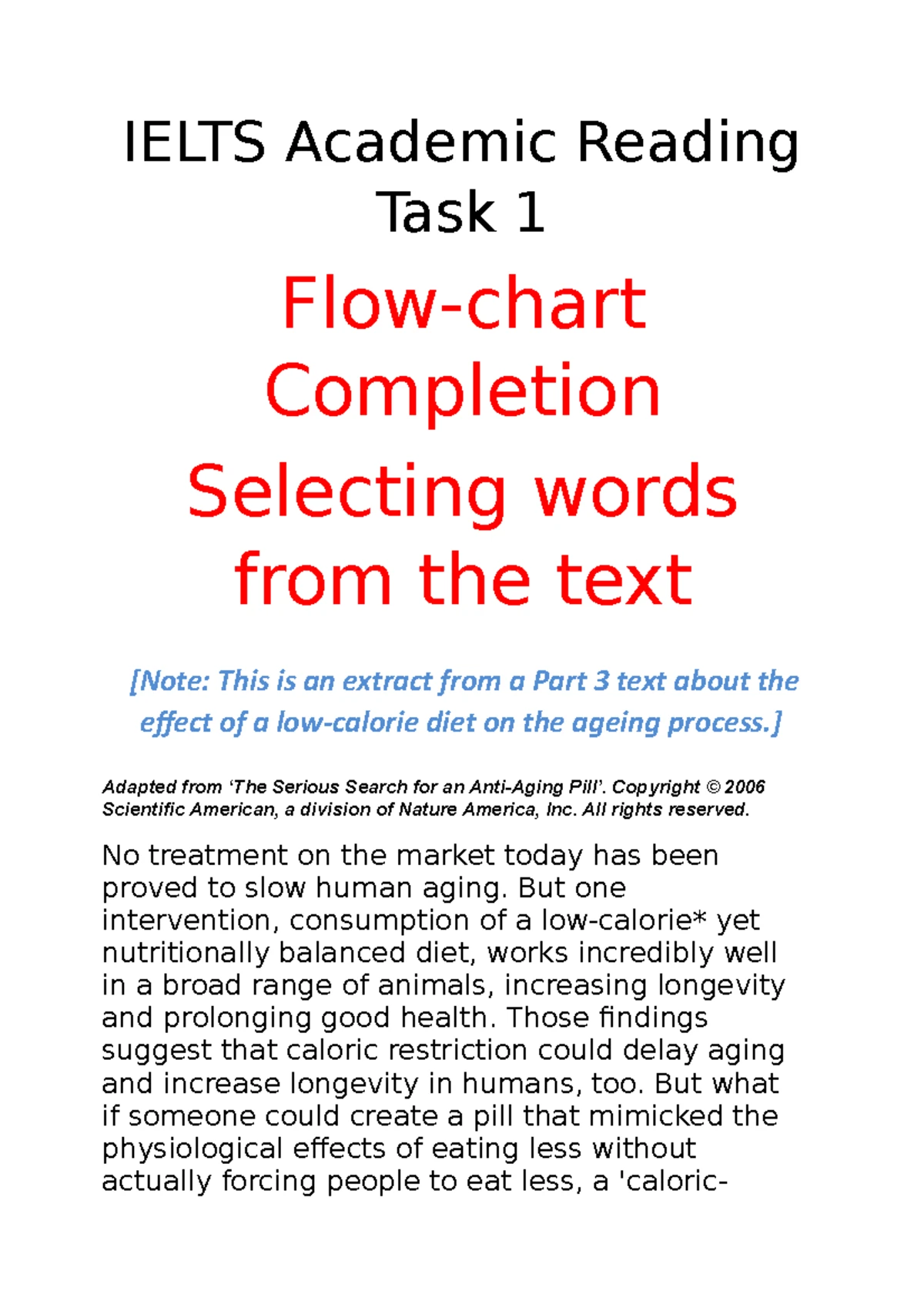 IELTS Academic Reading Task 10 Summary Completion - IELTS Academic ...