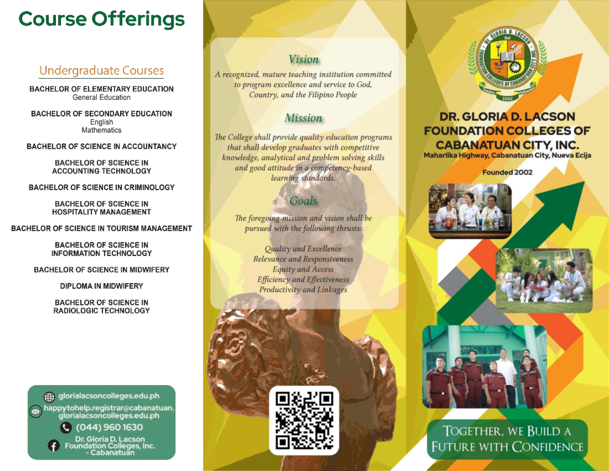 Course Offerings for Undergraduate Programs at DGDLFCCI 2022 - Studocu