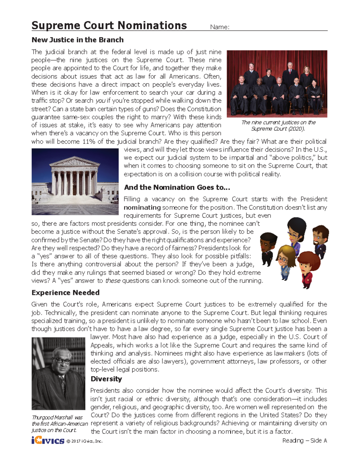 Supreme Court Nomination: Factors and Processes Explained - Studocu