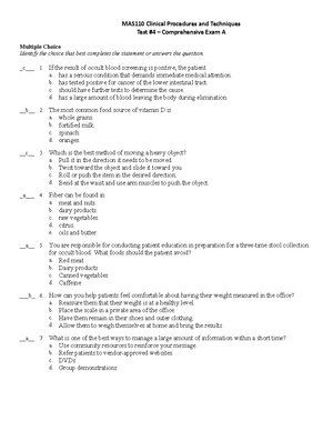 [Solved] What role do Medical Assistants play in recognizing and ...