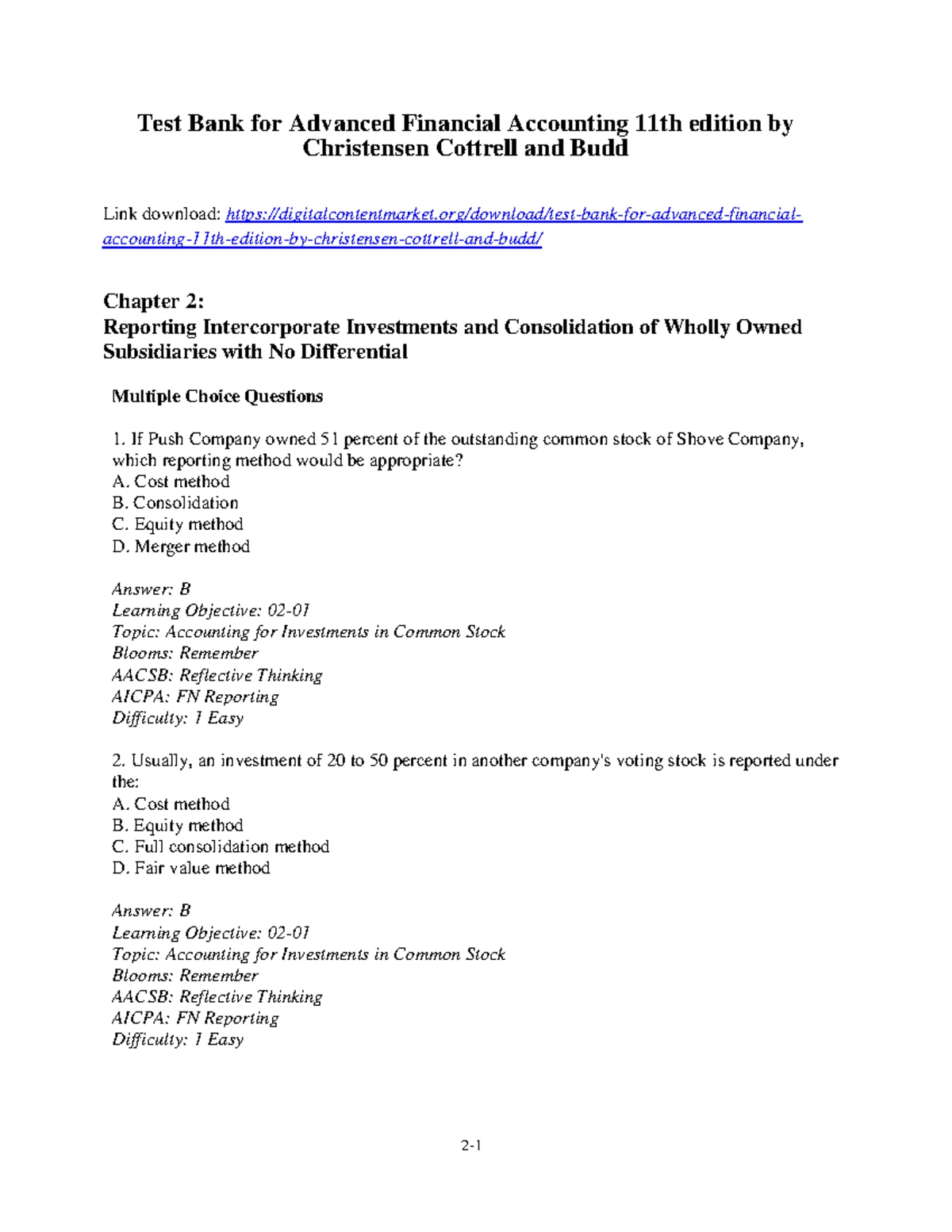 Advanced Financial Accounting-II - CHAPTER ONE: ACCOUNTING FOR JOINT VENTURE 1 Introduction ...