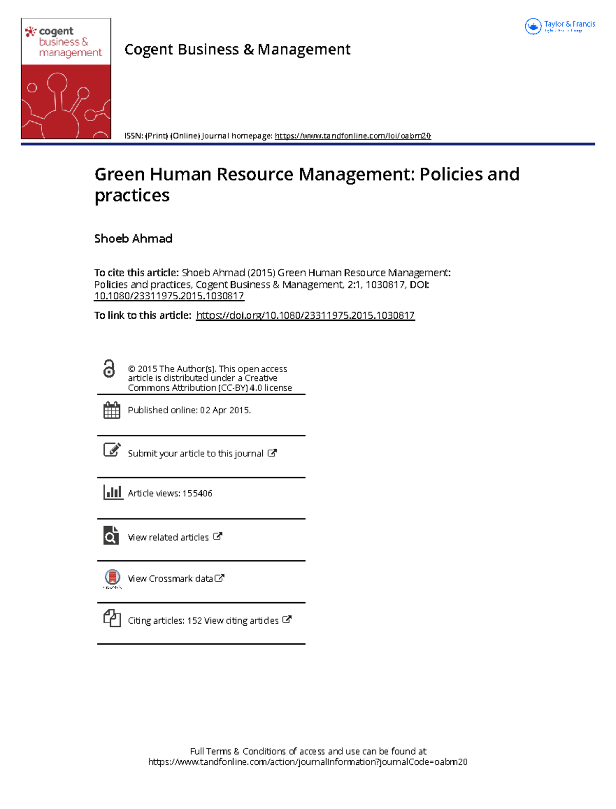 GHRM: Policies and Practices Overview for PMgt-651 Assignment 2 - Studocu