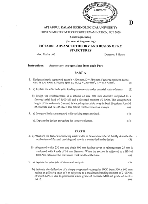 Plates and Shells - LECTURE NOTES ON THEORY OF PLATES AND SHELLS ...