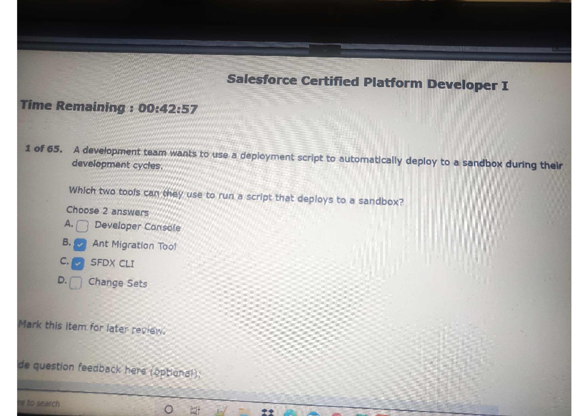 PD1 SP22 SET2 - Thi DEV 1 Salesforce - Hệ Thống Thông Tin - Studocu