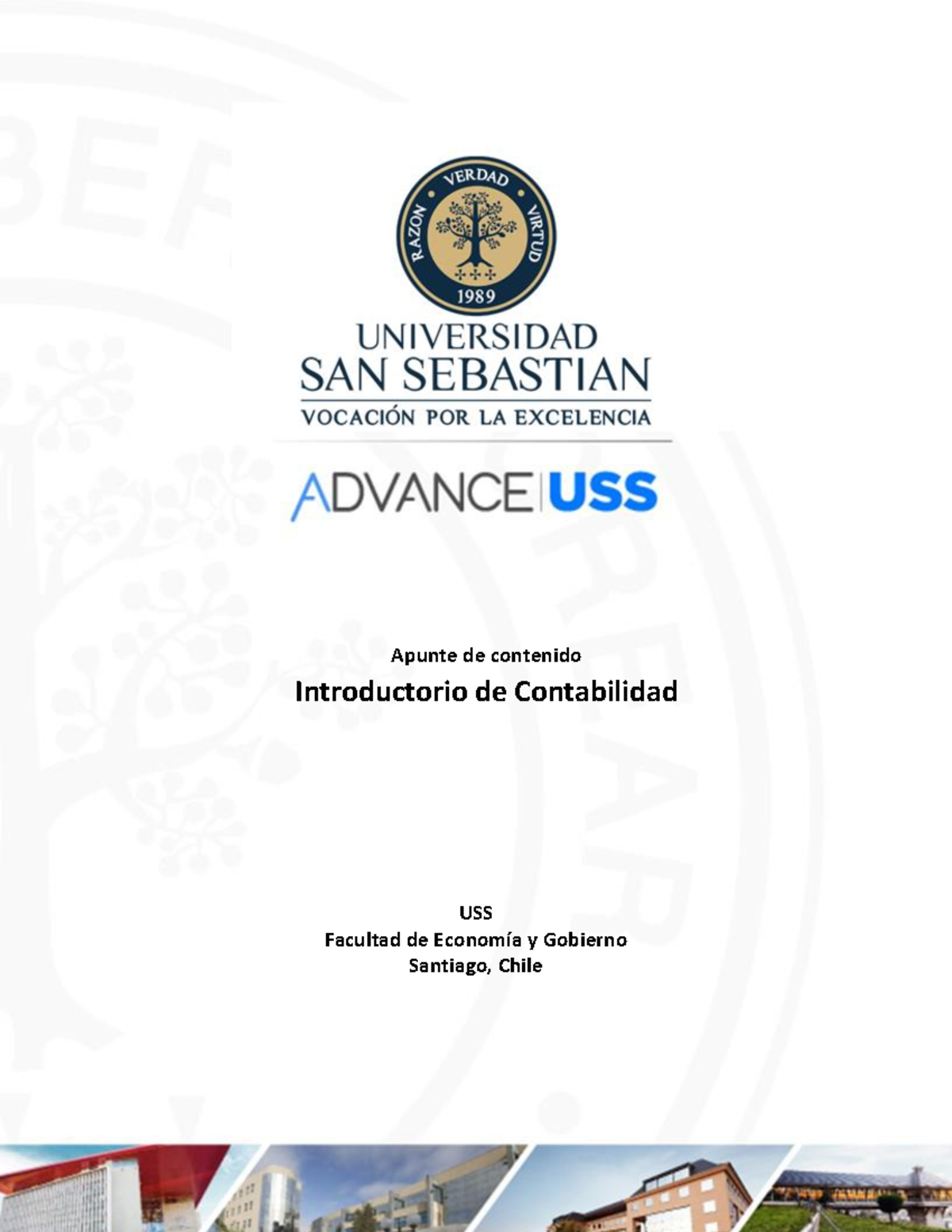 U1 S2 Apunte semanal Introductorio de Contabilidad - Apunte de contenido Introductorio de - Studocu