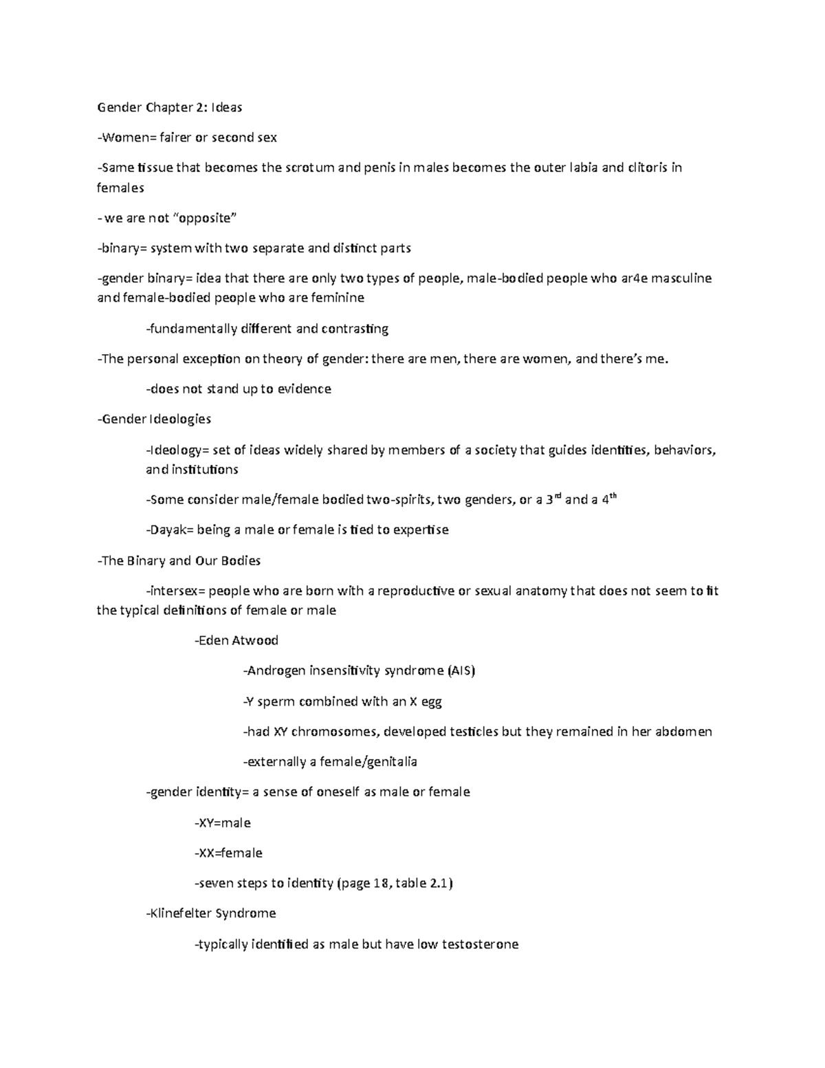 Gender Textbook Chapter 2: Unpacking Gender Concepts and Identities ...