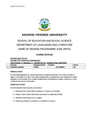 [Solved] Vigezo vya utendi simulizi Kwa kurejelea utenzi wa Fumo ...