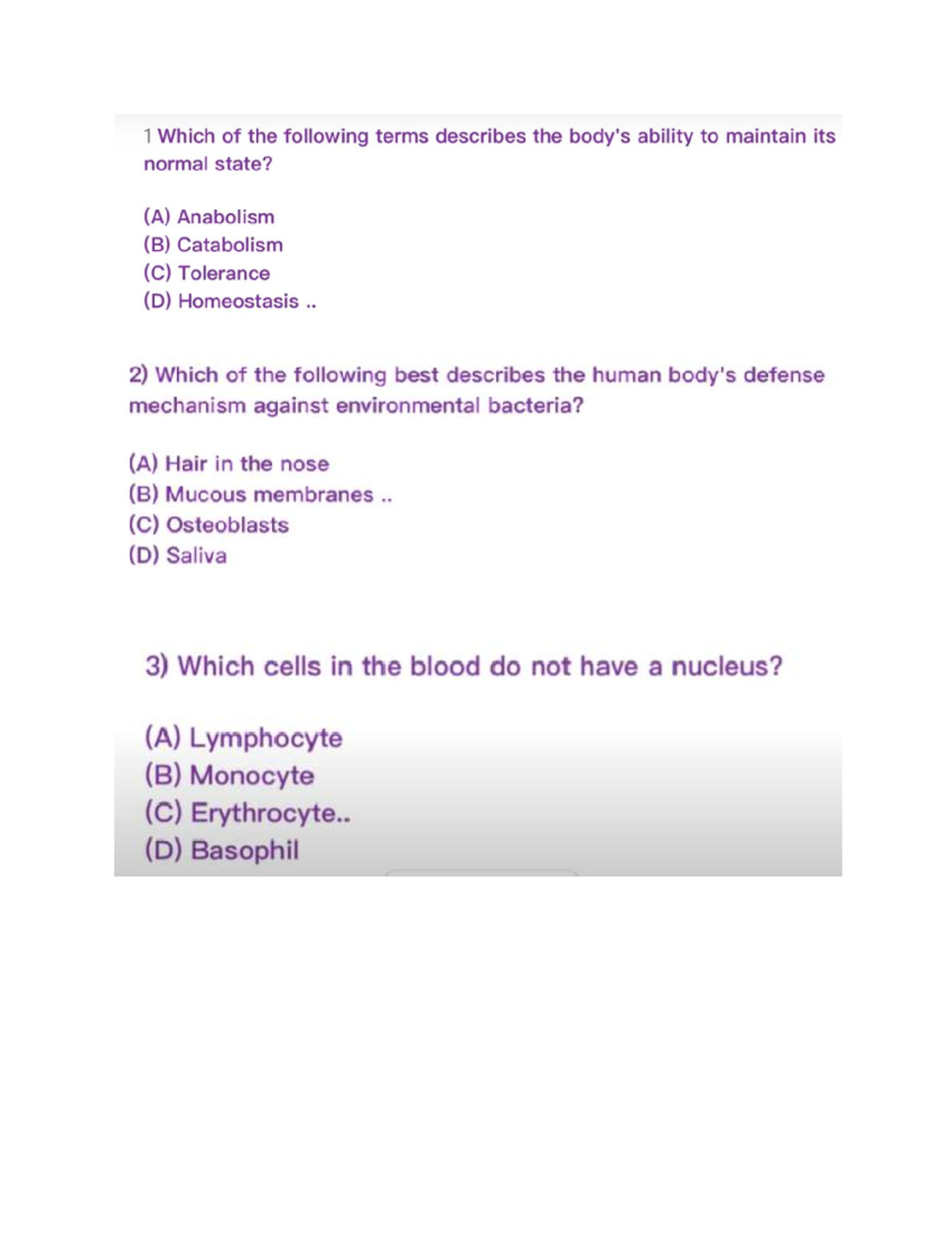 Anatomy-EXAM-3: Key Questions for Strengthening Knowledge - Studocu