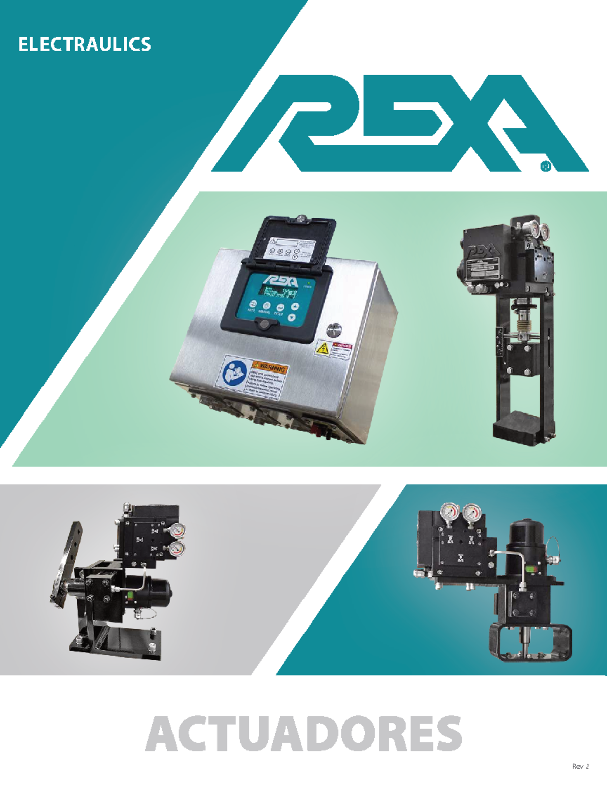 REXA-XPAC-3 Español: Manual de Actuadores y Válvulas de Control - Studocu