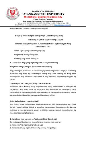 WORK Study AND Measurement Notes - WORK STUDY AND MEASUREMENT Lesson 1 ...