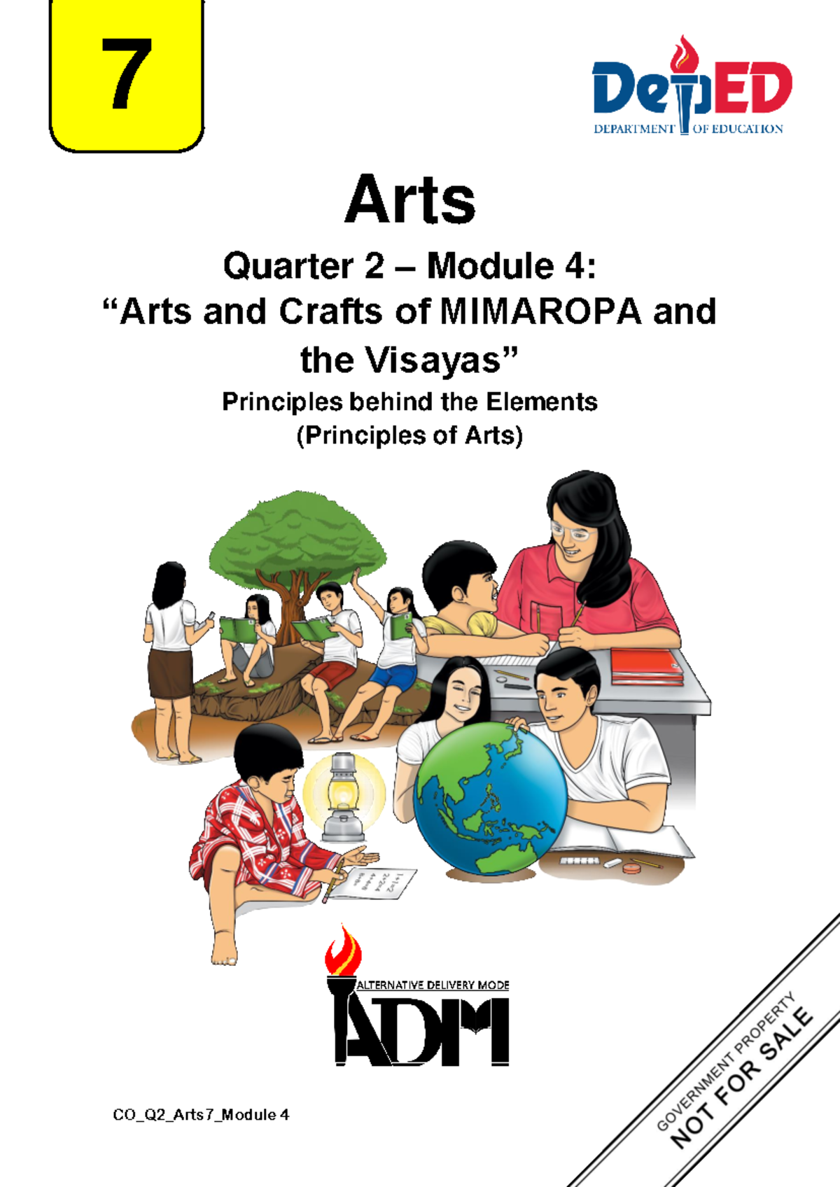 ARTS 7 Q2: Exploring MIMAROPA & Visayas Arts and Crafts Principles ...