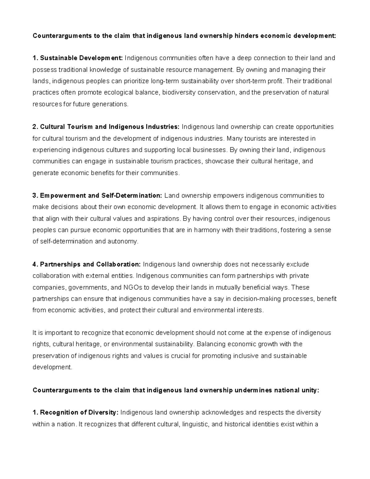 Counterarguments to Claims Against IP Land Ownership: Benefits & Impact ...