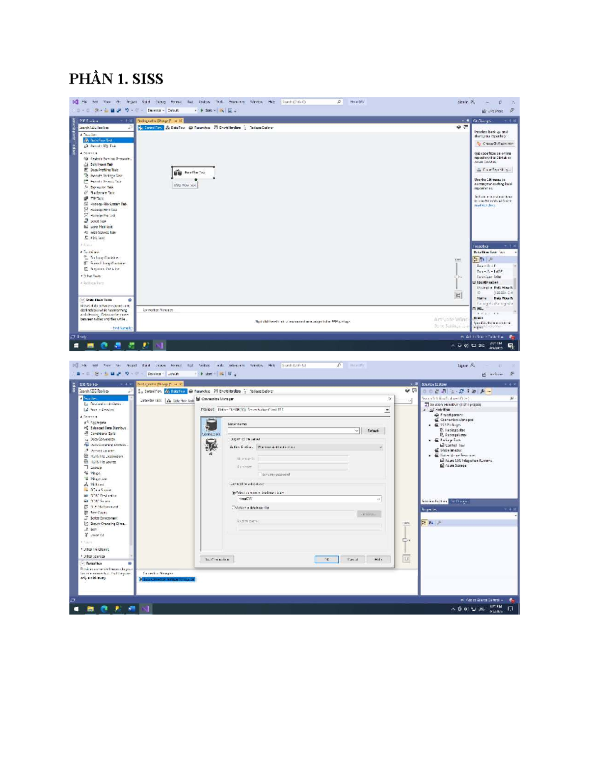 PHAN 1. SSIS Project: Data Warehouse Integration Tasks Overview - Studocu