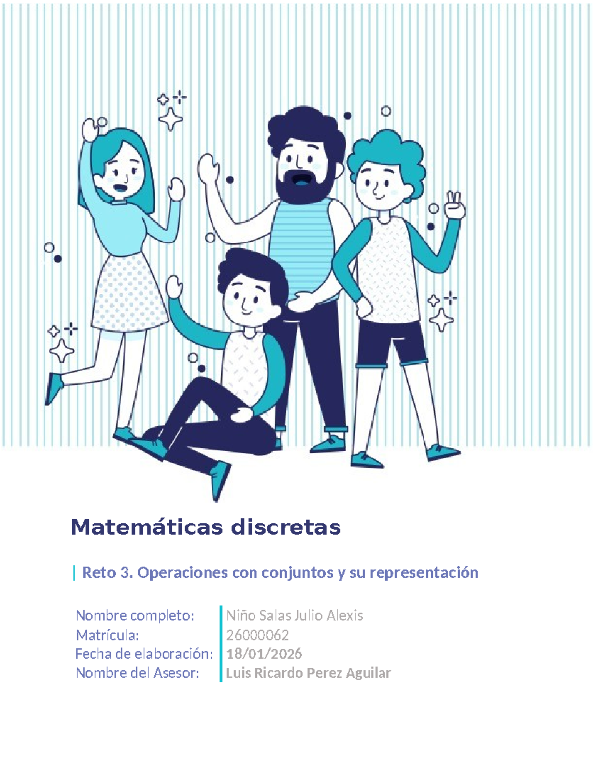 MD Reto 3: Operaciones con Conjuntos y Diagramas de Venn - Studocu