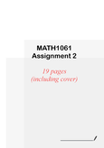 MATH1061 - USyd - Mathematics 1A - Studocu
