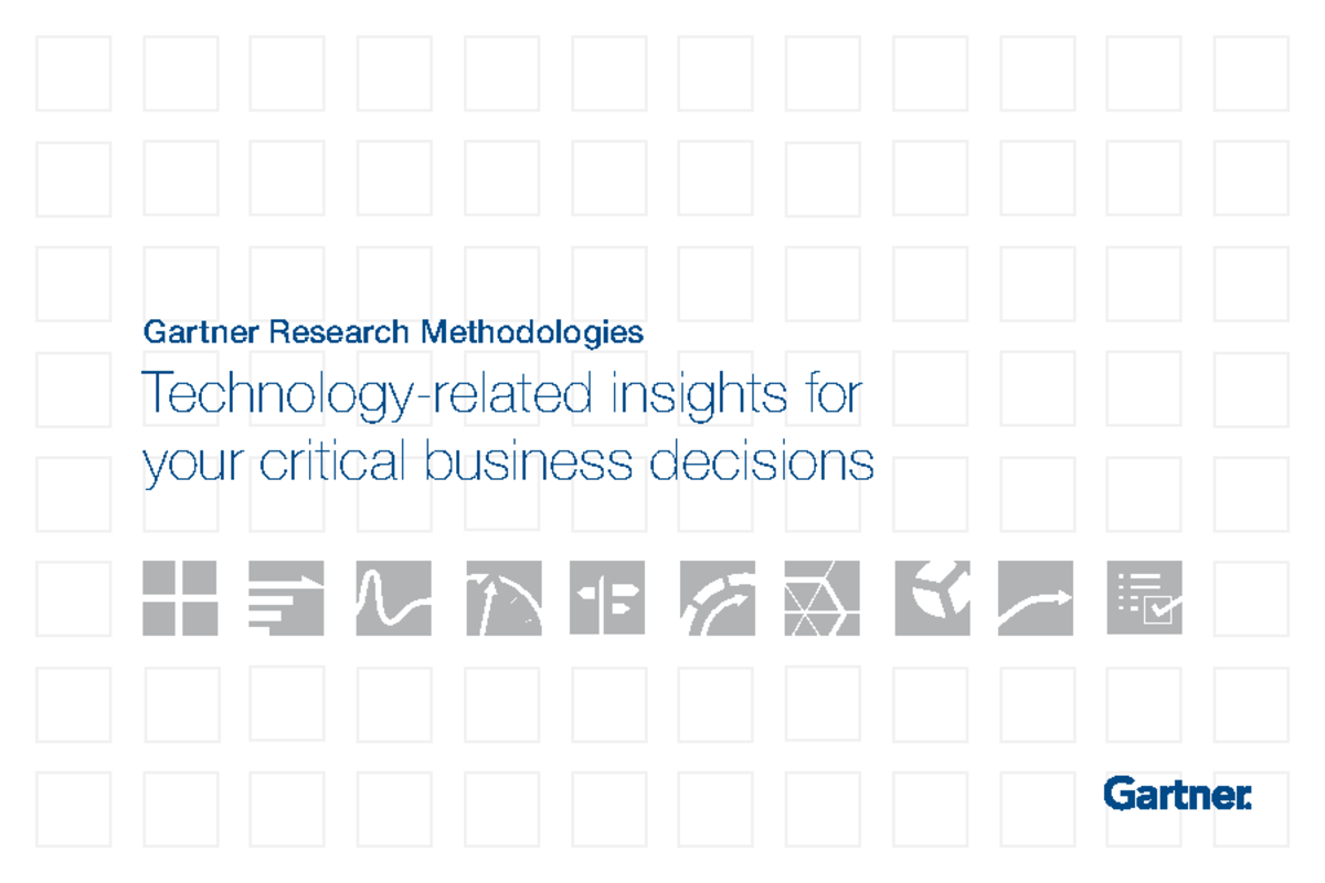 Gartner Research Methodologies: Insights for Business Decisions - Studocu
