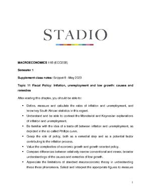 [Solved] how do you measure macroeconomic objectives - Economics 2B ...