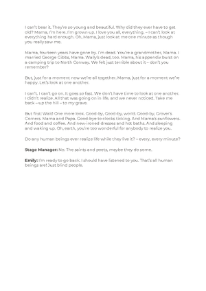 Drama WK 4: Analysis of Individual Representation in Australian Plays ...