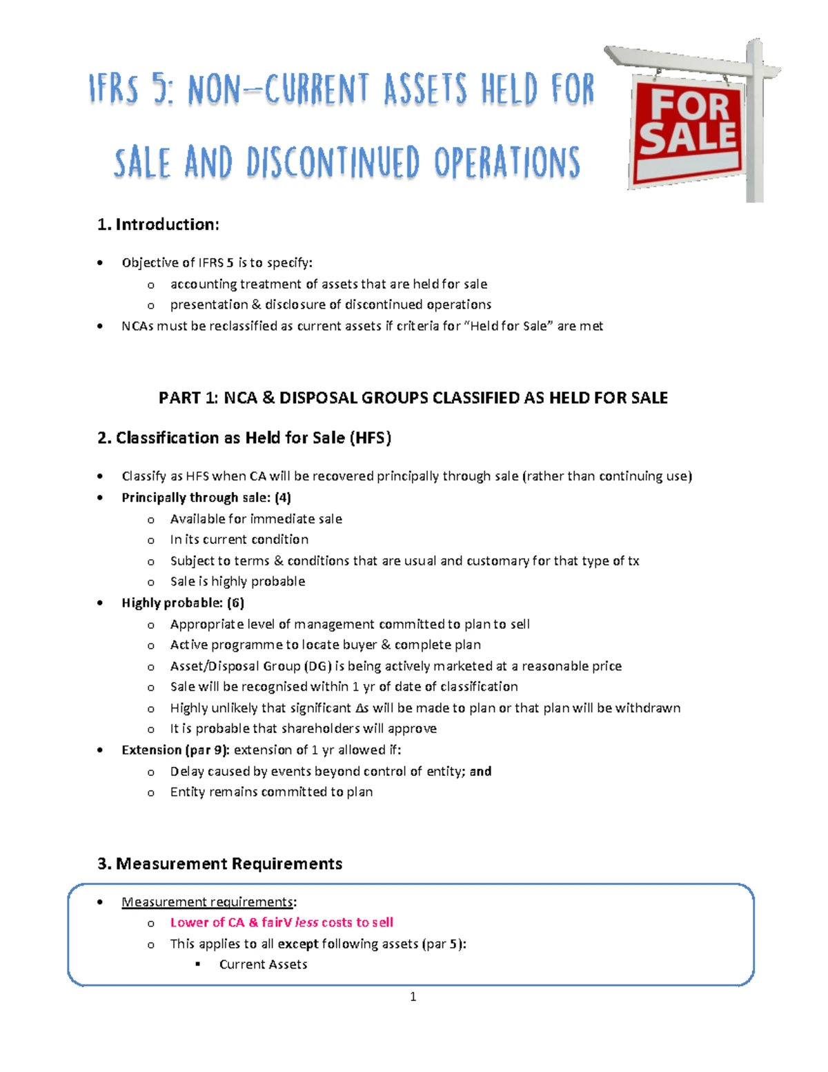 Profit before tax note - Presentation and disclosure - Profit before ...