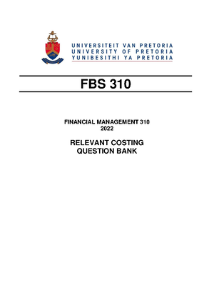 2025 FDM300 - Study Unit 3 - Inventory Management - Questions - 2025 FDM 300: Question Bank ...