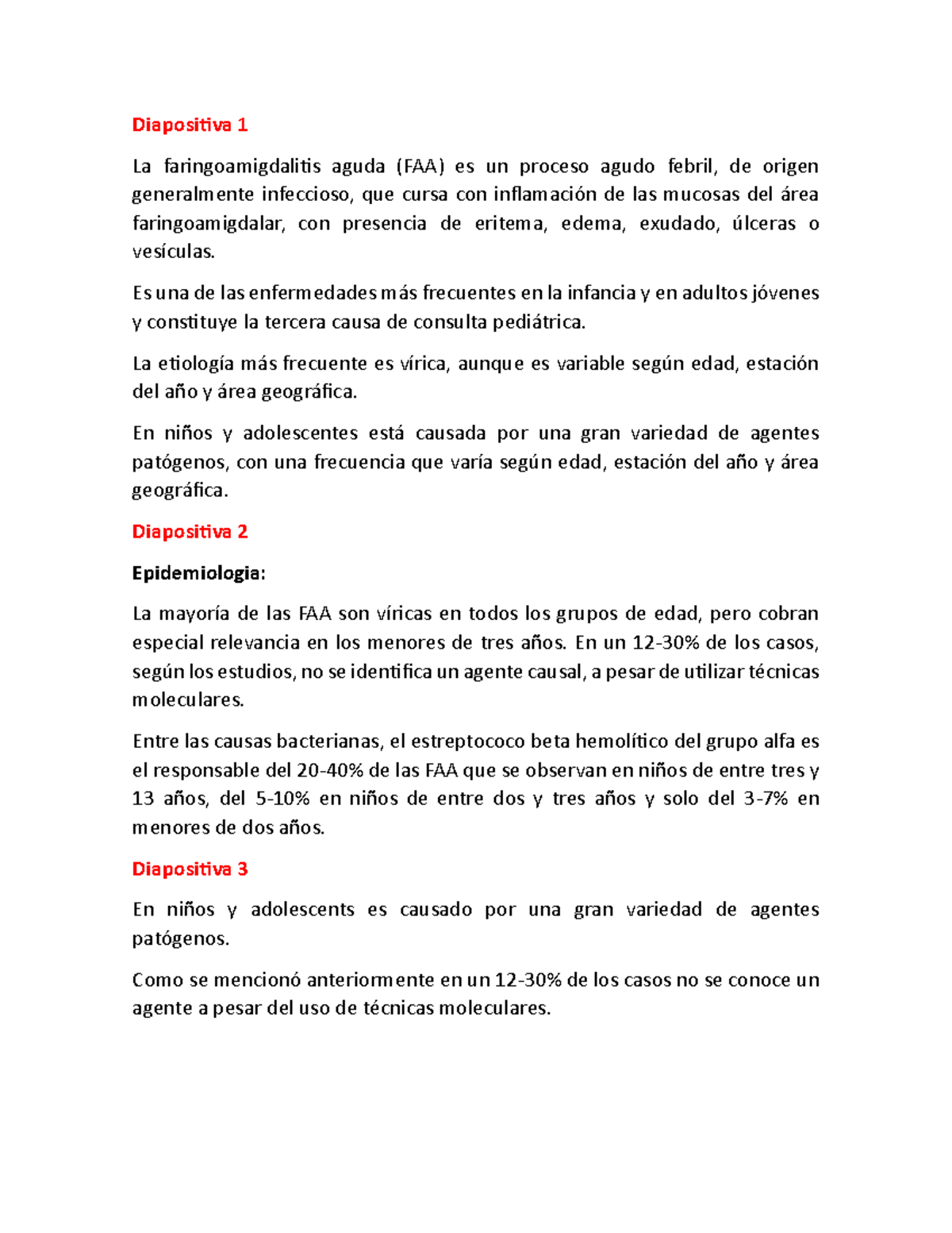 Faringitis- Amigdalitis Viral Y Estreptococica - Diapositiva 1 La ...