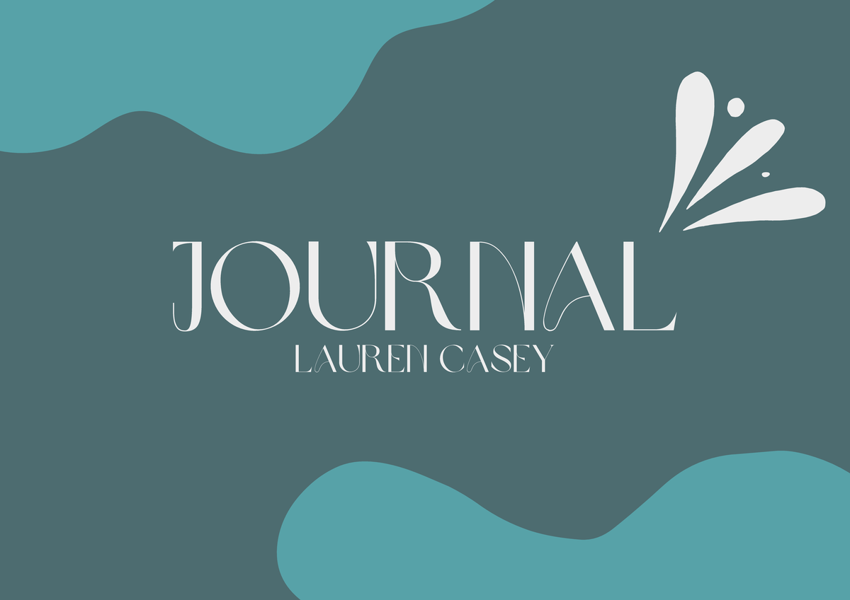 DTB102 2023 A2 Workbook Lauren Casey - Journal Lauren Casey Week ...
