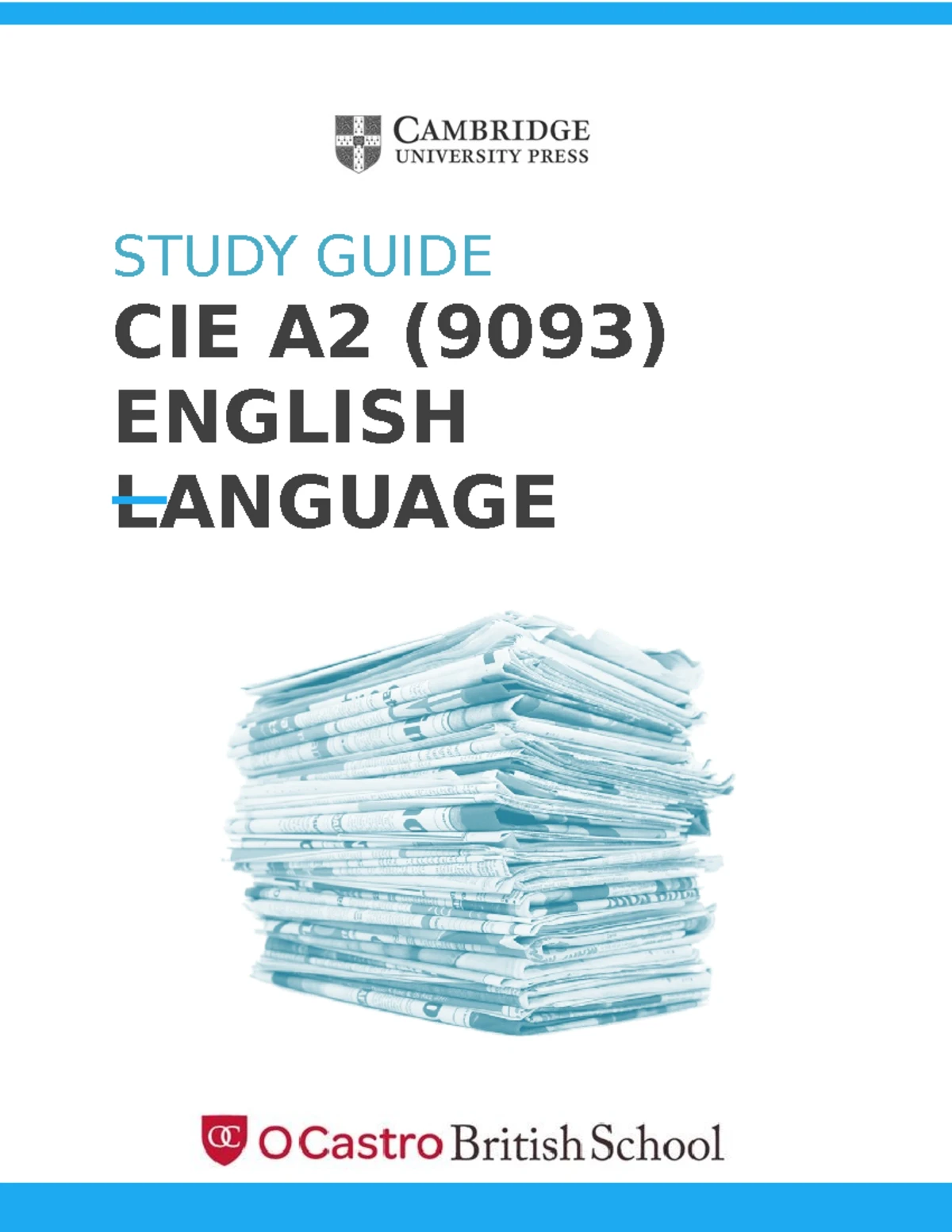 AS English LANG Notes - STUDY GUIDE CIE AS (9093) ENGLISH LANGUAGE ...