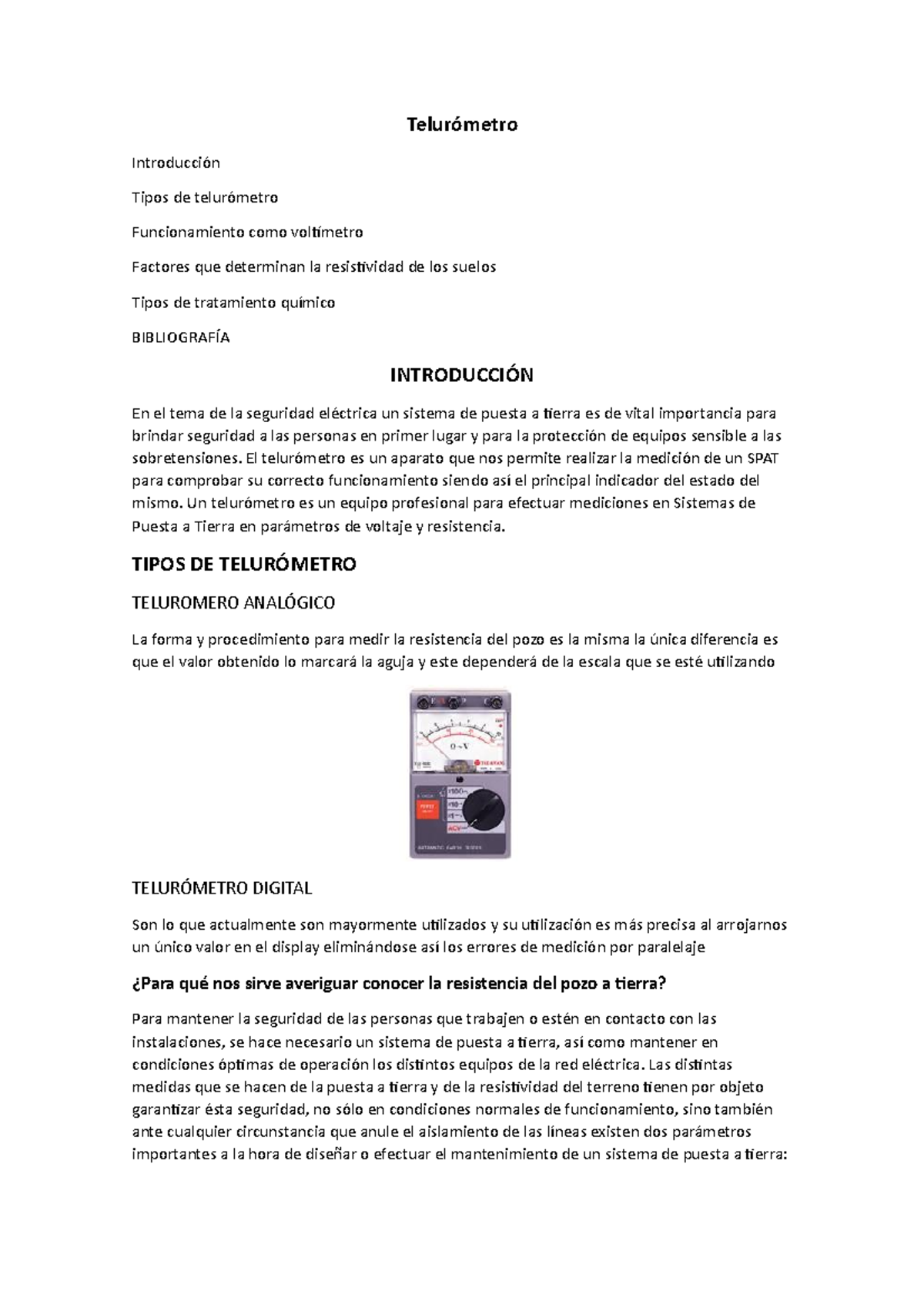 Telurometro: Medición, Tipos y Funcionamiento en Sistemas de Tierra ...