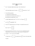 Matrices and calculus - MA3151 - Studocu