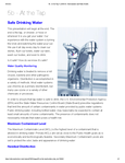 [Solved] The defining characteristic of potable water is that it a is ...