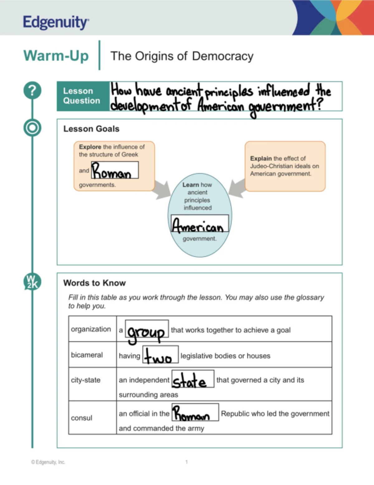 CIVICS 101: Constitution Overview & Explanation Template - Studocu