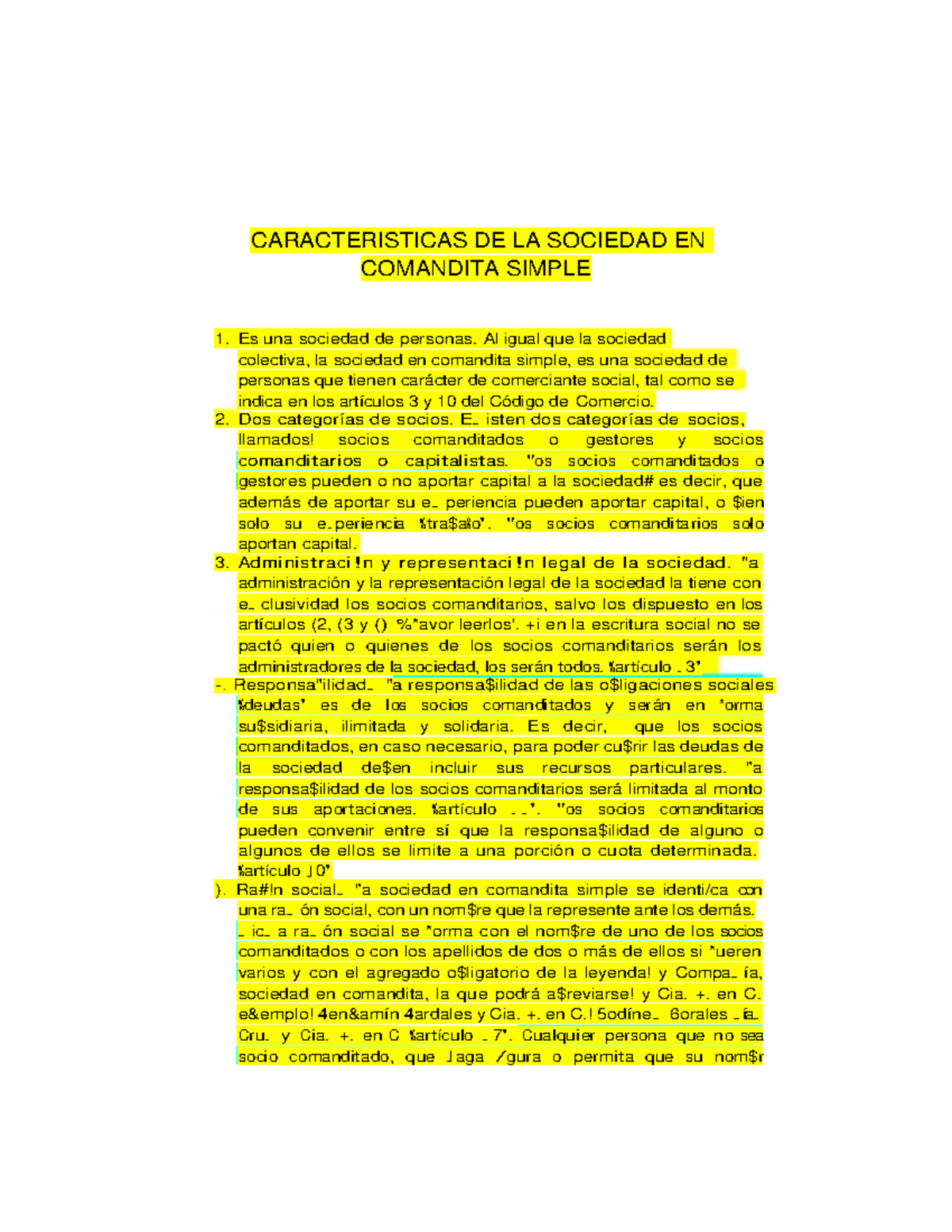 Caracteristicas DE LA Sociedad EN Comandita Simple - CARACTERISTICAS DE LA SOCIEDAD EN COMANDITA ...