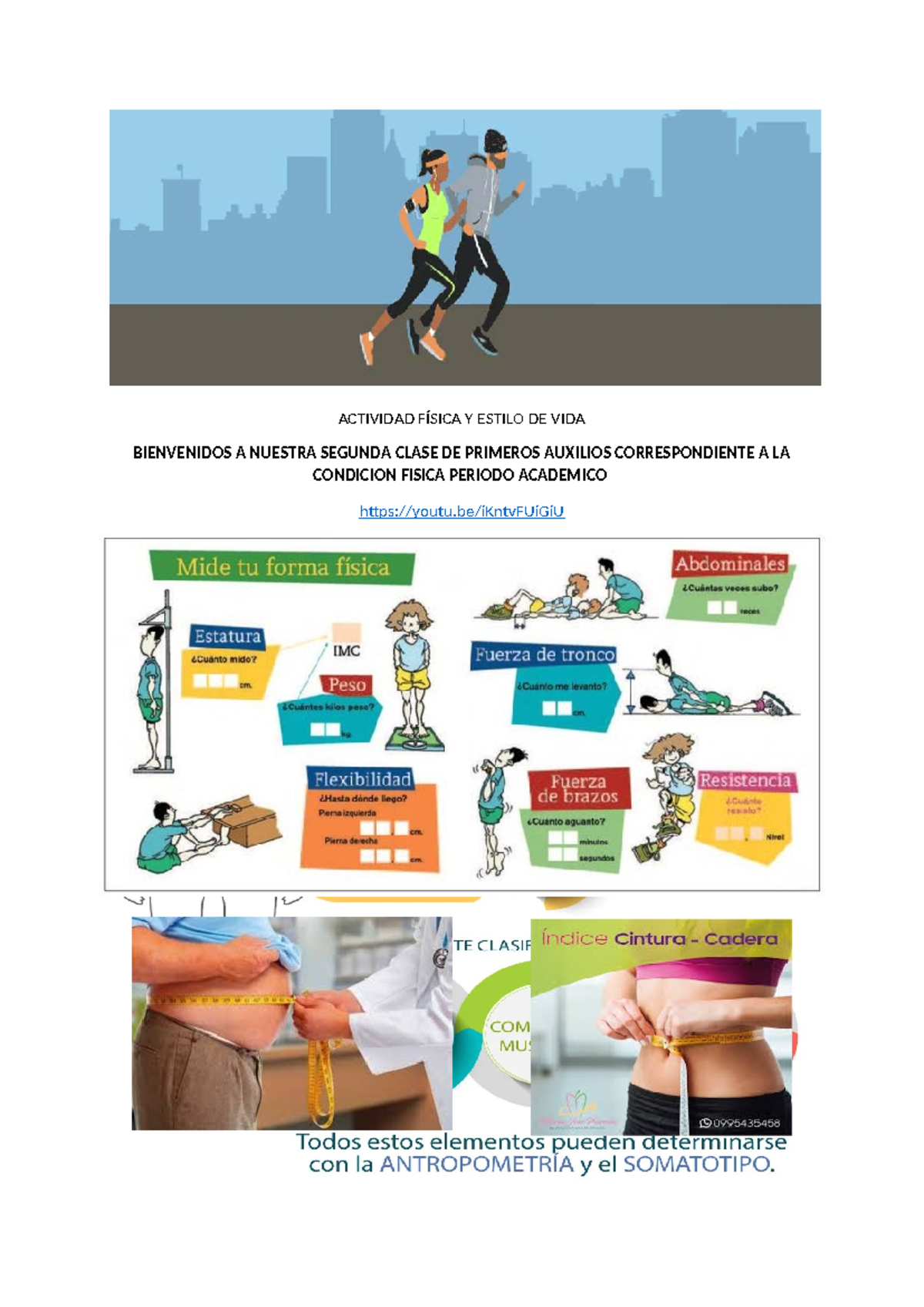 Actividad Física Y Estilo DE VIDA - bases primer parcial - ACTIVIDAD ...