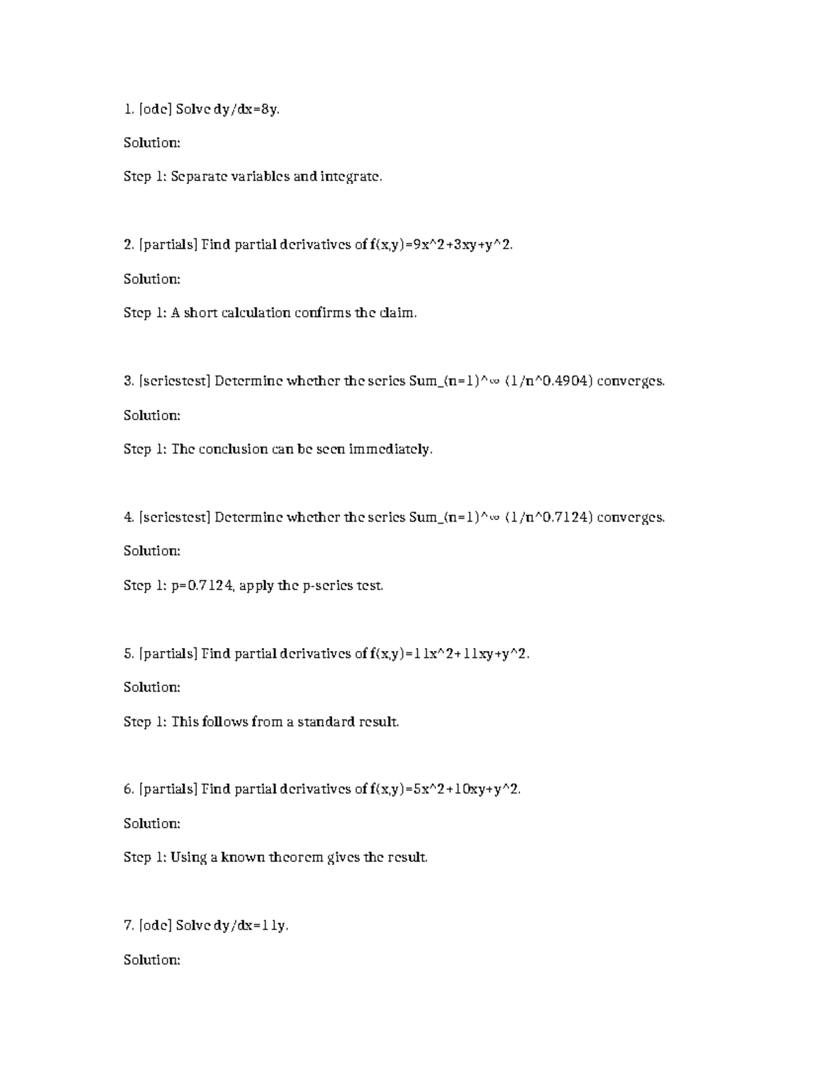 Math 3838 - Step-by-Step Solutions and Derivatives Guide - Studocu