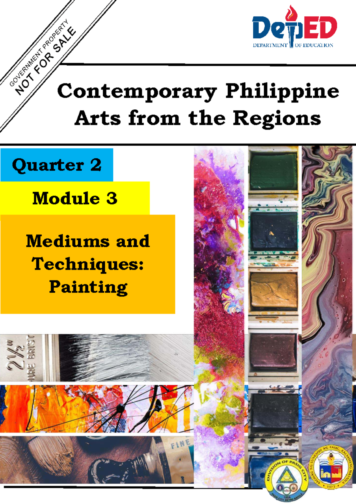 Contemporary Philippine Arts Q2 Module 3: Painting Techniques & Mediums ...
