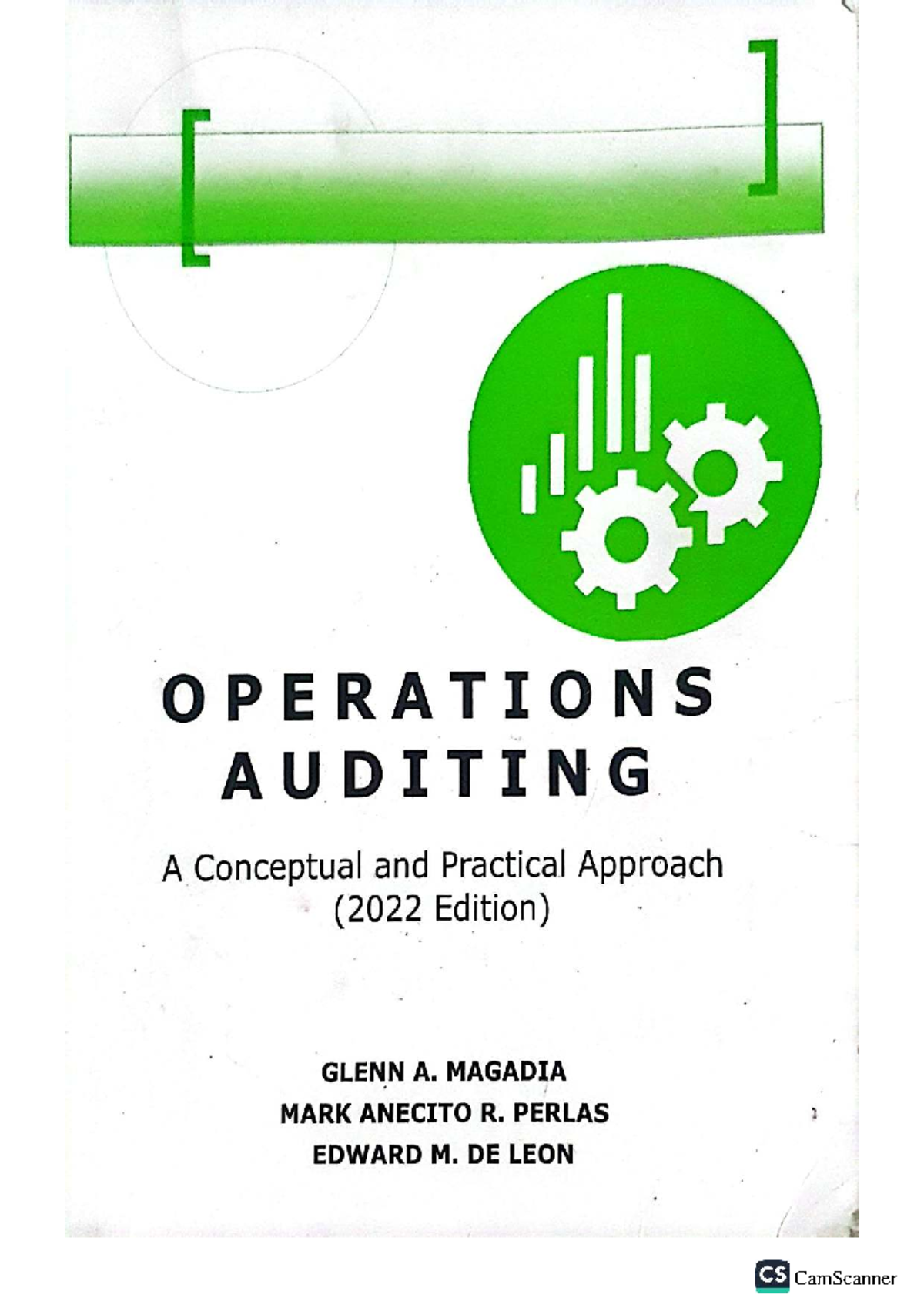 Operations Auditing (CS 101) - Chapter 1: Governance & Ethics Review ...