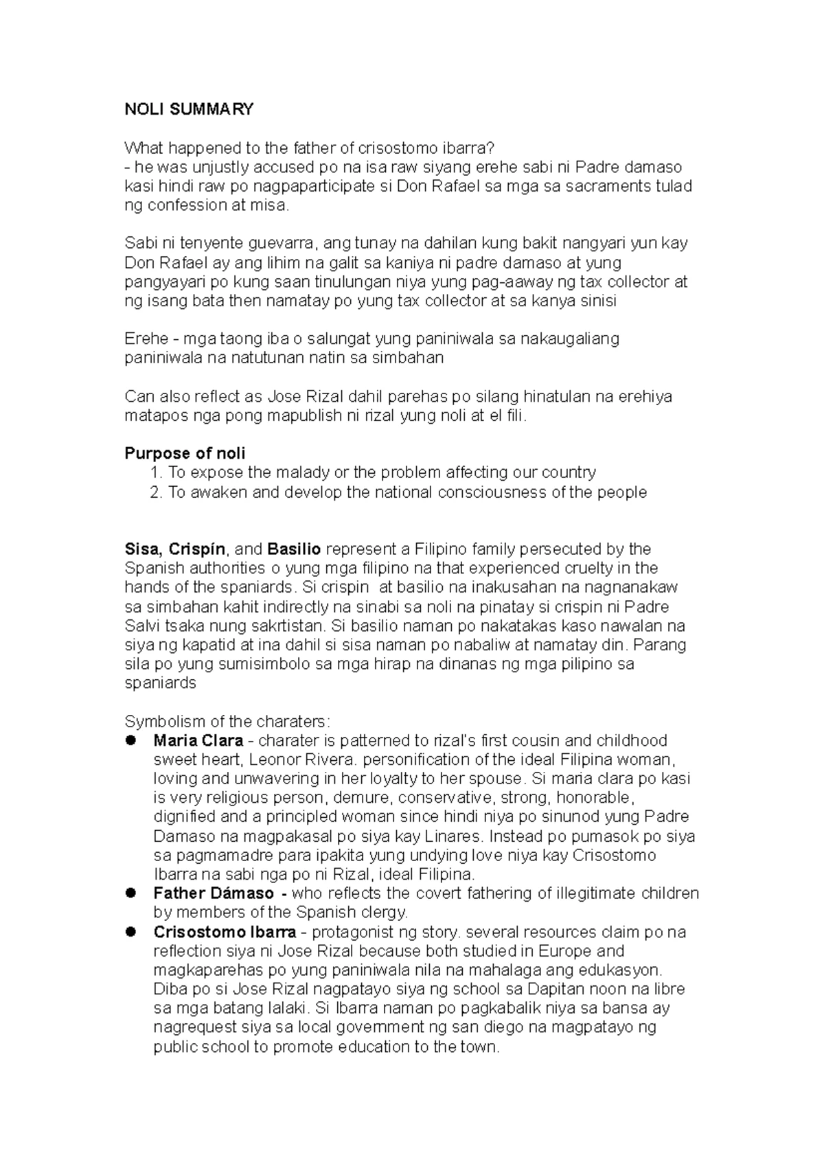 RIZL Midterm Reviewer - notes - RIZL Pen names: Rizal: Dimasalang ...