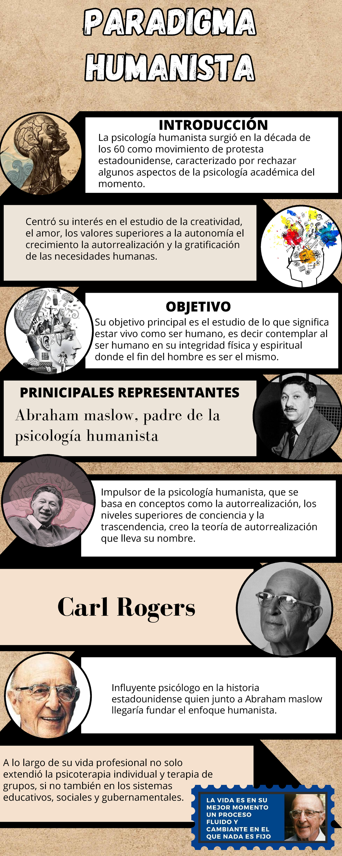 Infografía Sobre El Paradigma Humanista En Psicología Studocu