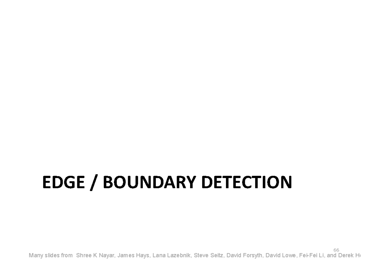 Lec 02b: Edge and Corner Detection Techniques - Studocu
