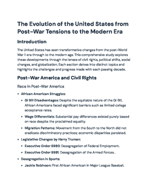 Hist 1302 - Exam 3 notes= final - Hist Exam 3 Notes = FINAL Cold War ...