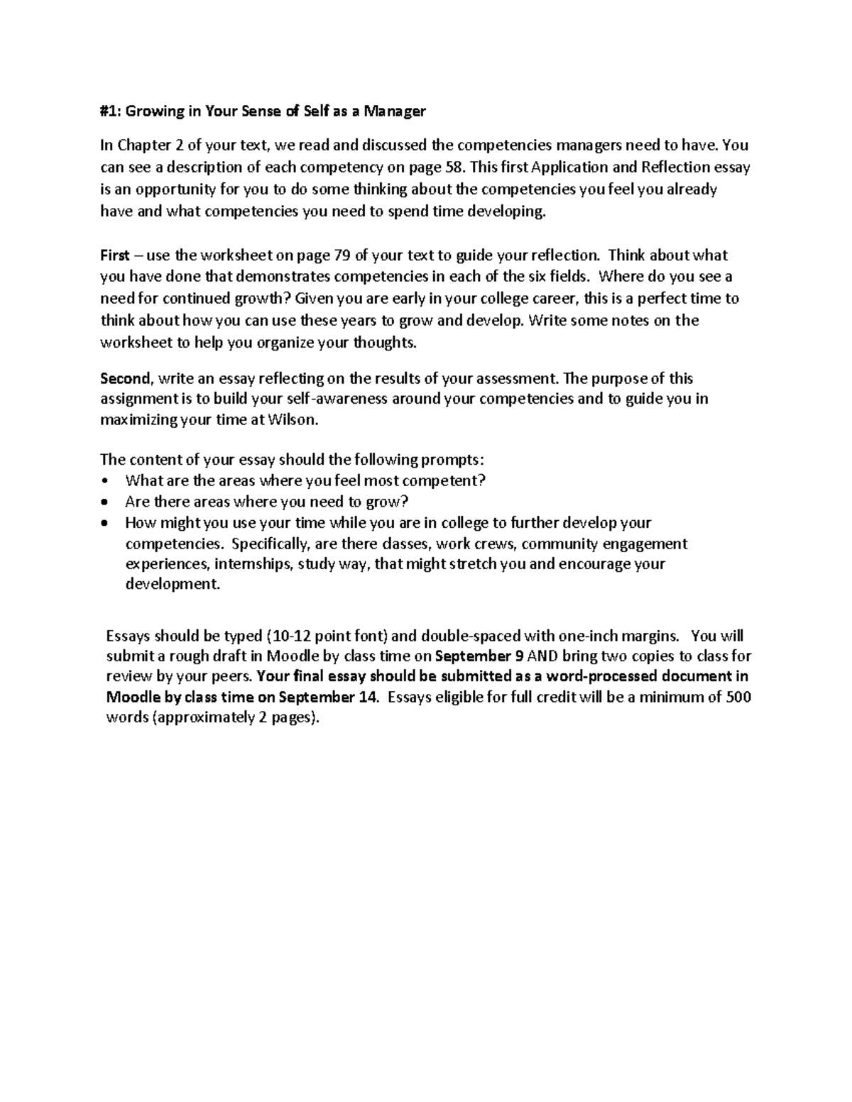 Instructions for Application and Reflection Activity #1 2021 - Growing ...