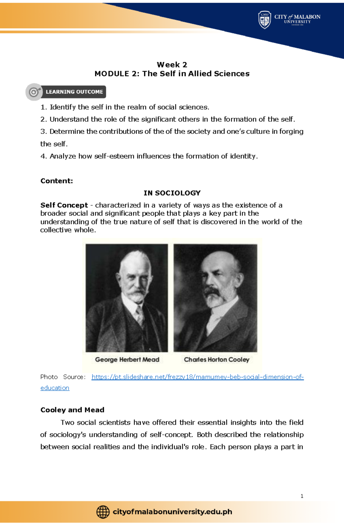 Uts reviewer - Module 2 of Understanding the self - Week 2 MODULE 2: The Self in Allied Sciences ...