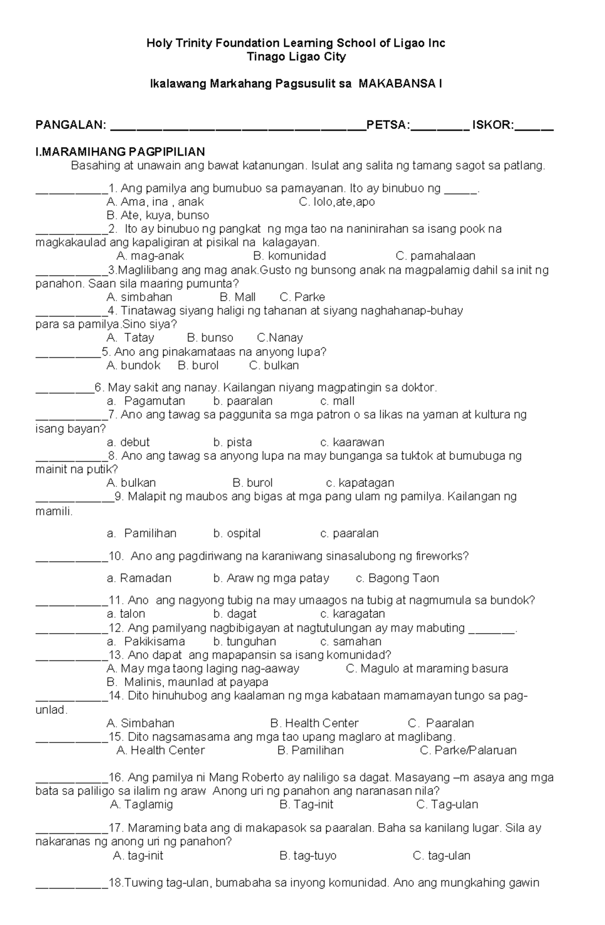 2nd pt makabansa final - Randy Halasan: Transforming a Tribal Community ...
