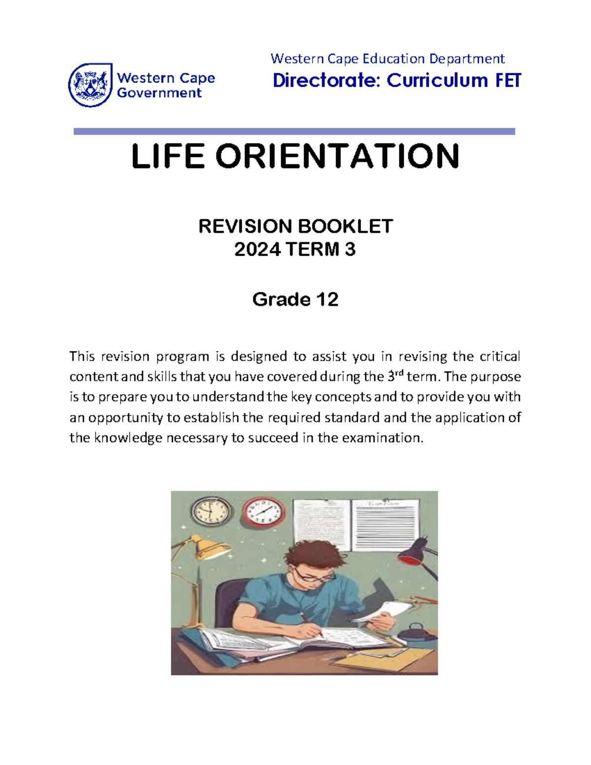Grade 8 LO Term 2 - 2018 Final Exam Paper - Studocu